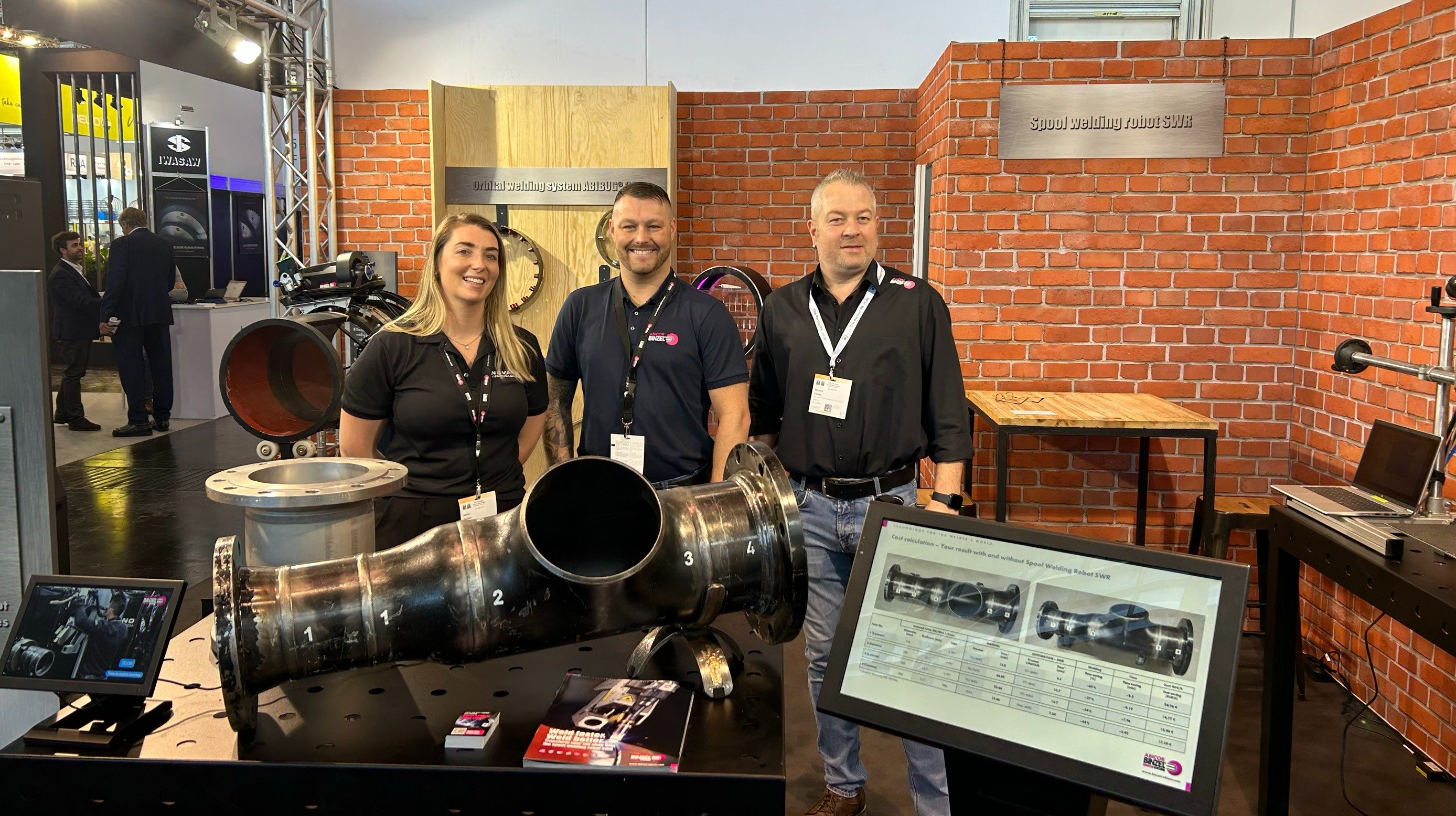 Tube 2024: ABICOR BINZEL offers advanced solutions for pipe welding